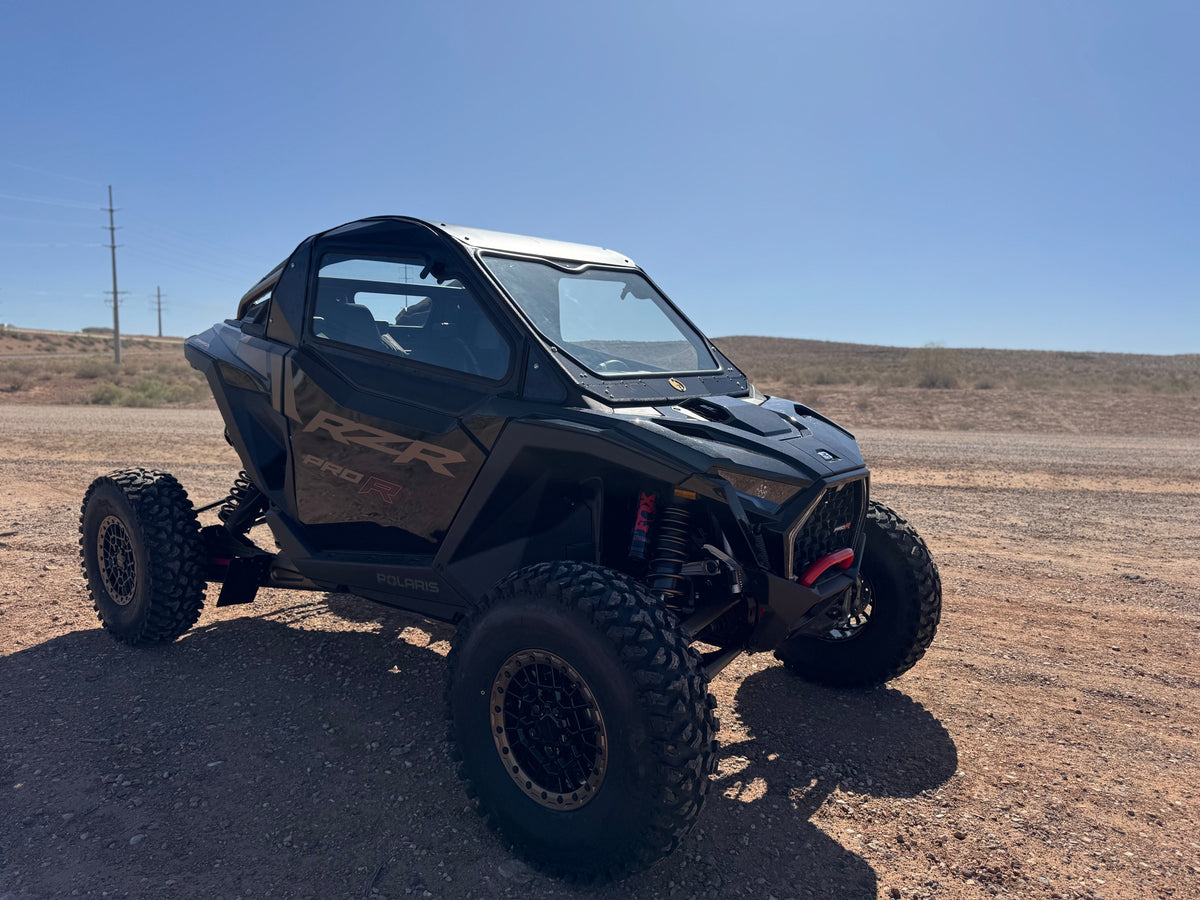 POLARIS RZR PRO R 2-SEAT 2025+ Cab Enclosure "THE VAULT" Upper Side Do ...